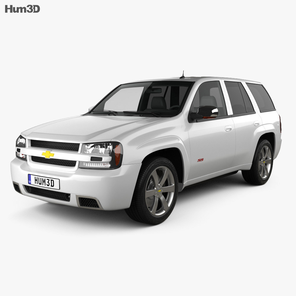 Chevrolet TrailBlazer SS 2009 3D model - Download Crossover SUV on ...