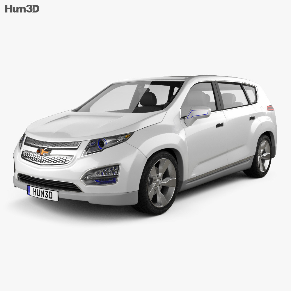 Chevrolet Volt MPV5 2015 3D model - Download Van on 3DModels.org