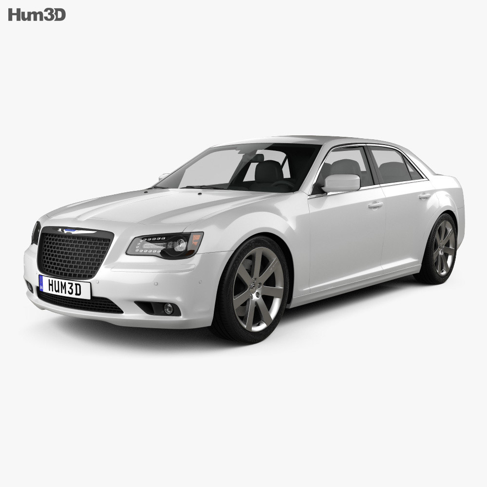 Chrysler 300 SRT8 2012 3D model - Download Sedan on 3DModels.org