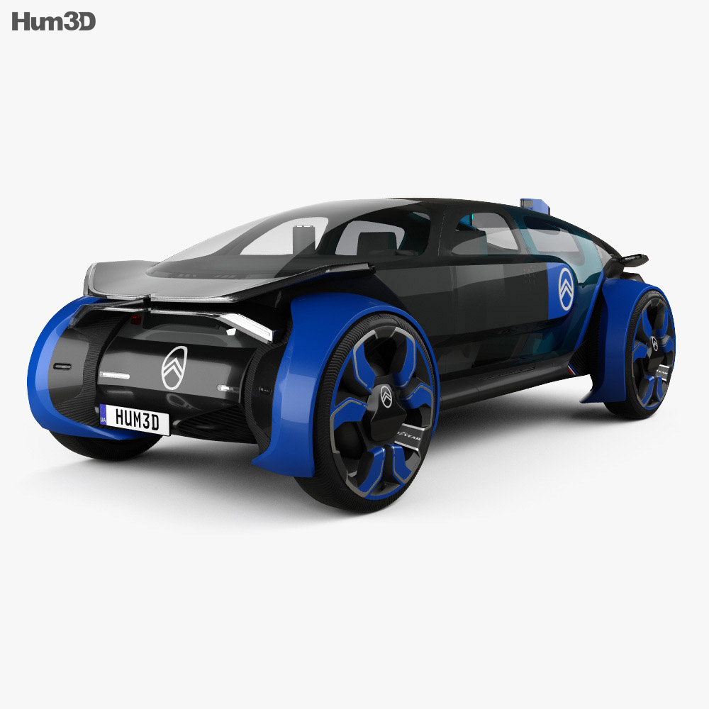 Citroen 19 19 2020 3D model - Download Hatchback on 3DModels.org
