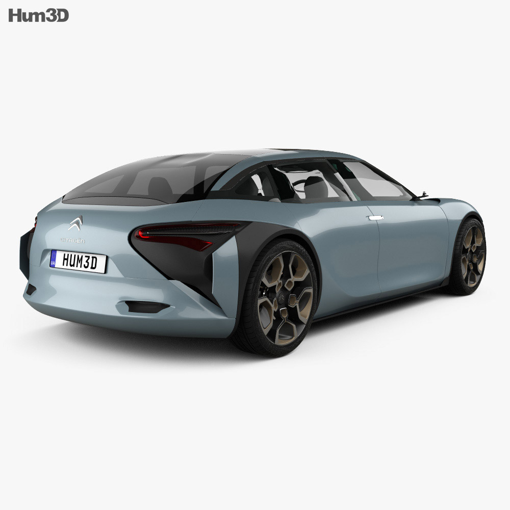 Citroen CXperience 2020 3D model - Download Sedan on 3DModels.org