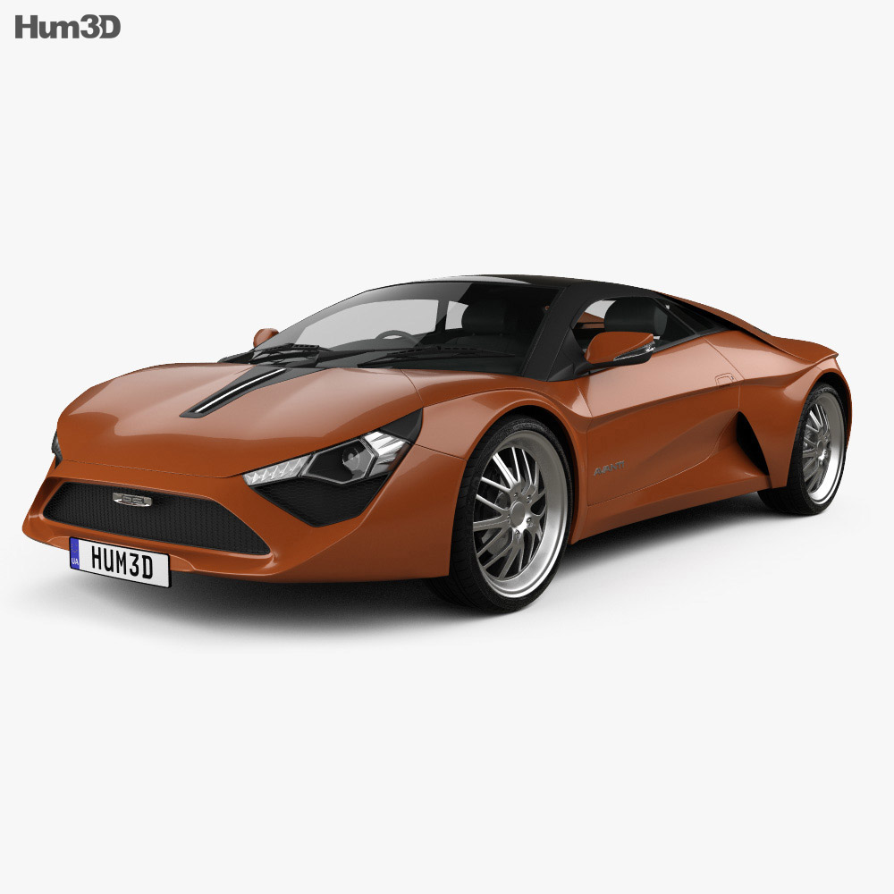 DC Avanti 2018 Modelo 3D - Descargar Sports car on 3DModels.org