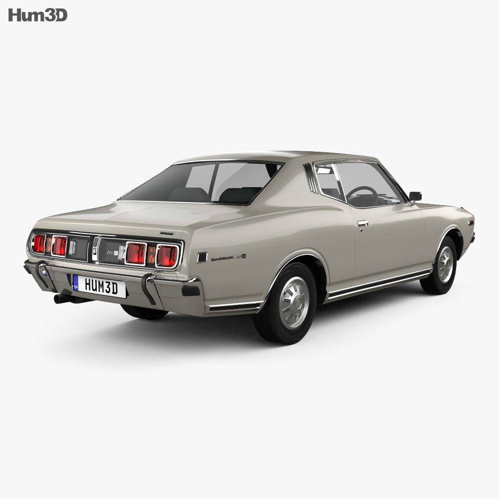 Datsun 260C coupe 1976 3D model - Download Sports car on 3DModels.org