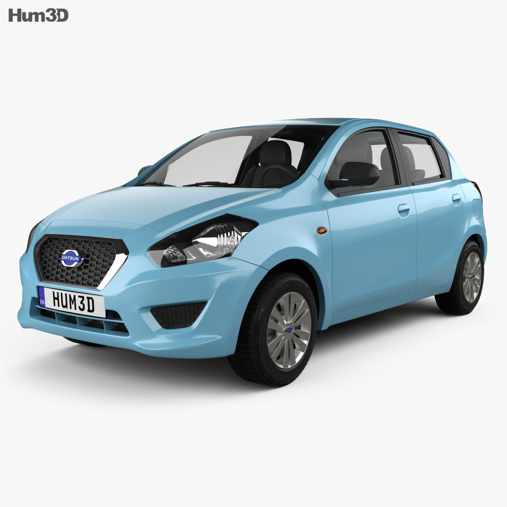 Datsun GO 2017 3D model - Download Hatchback on 3DModels.org