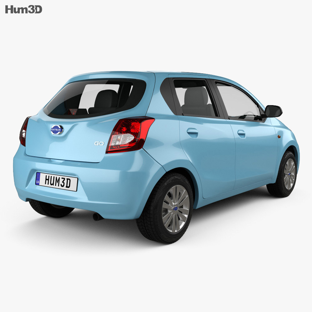 Datsun GO 2017 3D model - Download Hatchback on 3DModels.org
