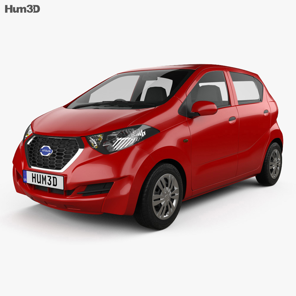Datsun Redi GO 2019 3D model - Download Hatchback on 3DModels.org