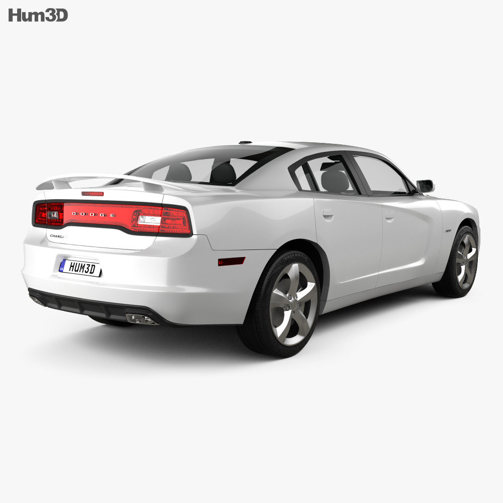 Dodge Charger (LX) 2012 3D model - Download Sedan on 3DModels.org