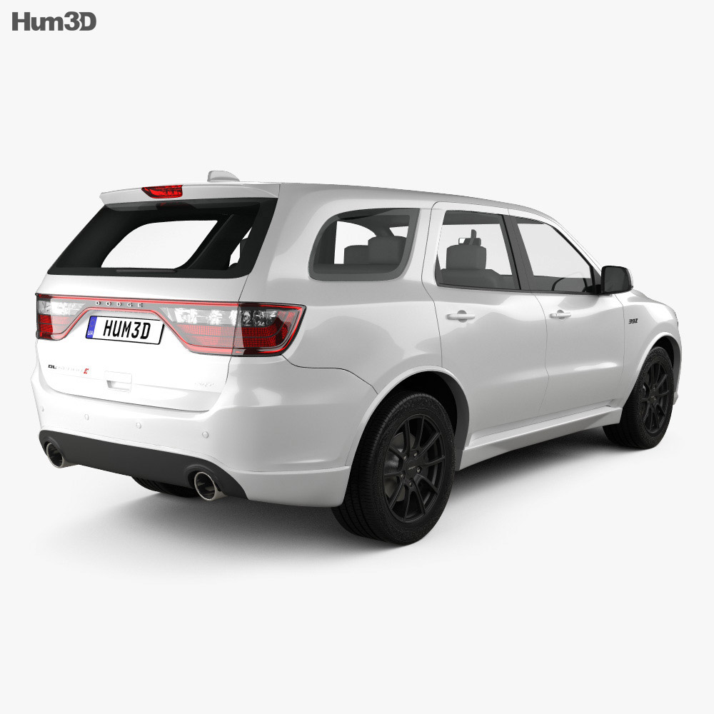 Dodge Durango SRT 2016 3D model - Download Crossover SUV on 3DModels.org