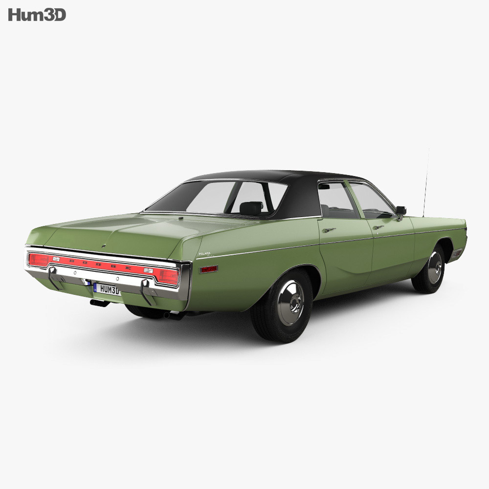 Dodge Monaco sedan 1972 3D model - Download Sedan on 3DModels.org