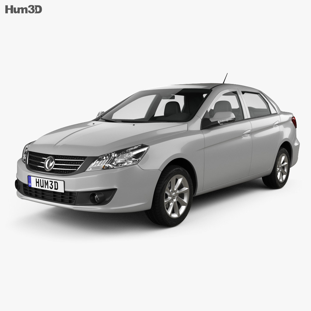 DongFeng S30 2018 3D model - Download Sedan on 3DModels.org