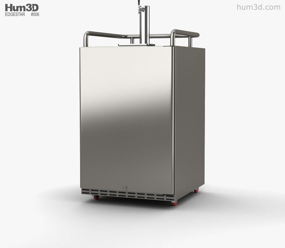 Edgestar KC7000 Kegerator 3D model - Download Appliances on 3DModels.org