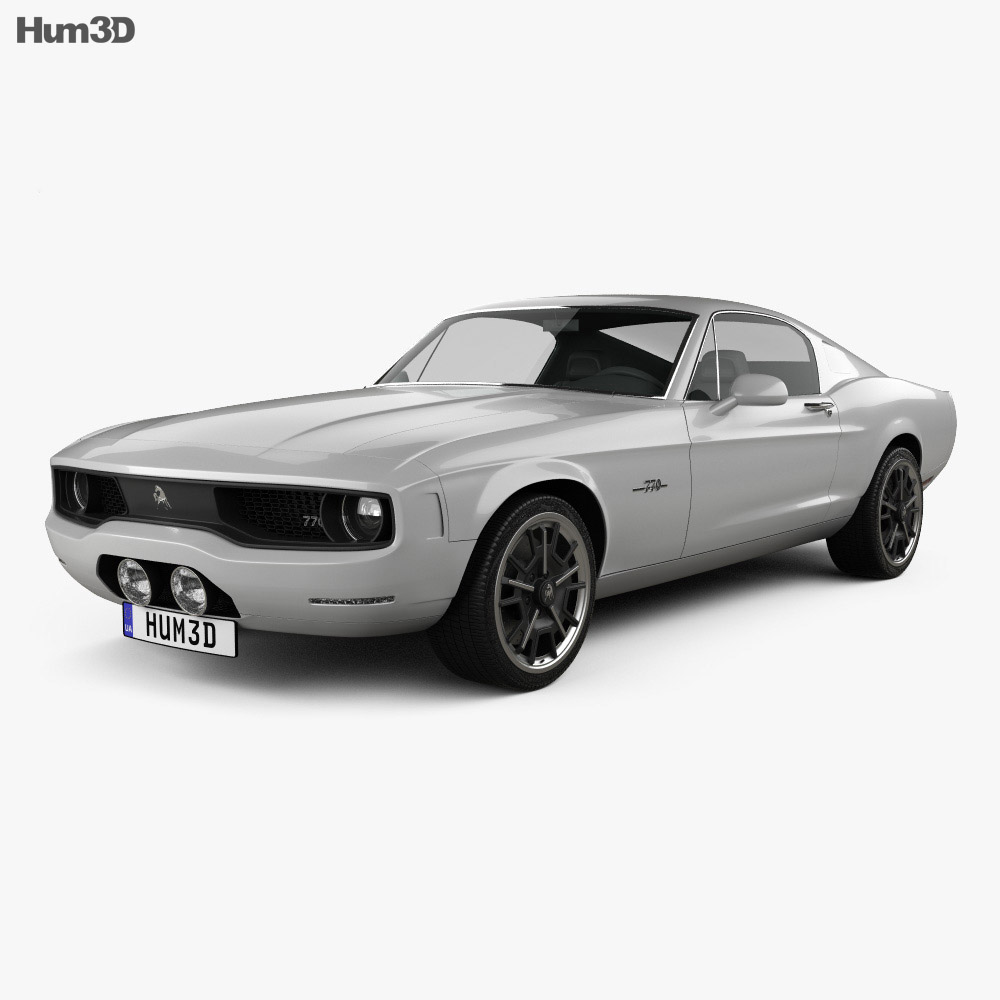 Equus Bass 770 2018 3D model - Download Sports car on 3DModels.org