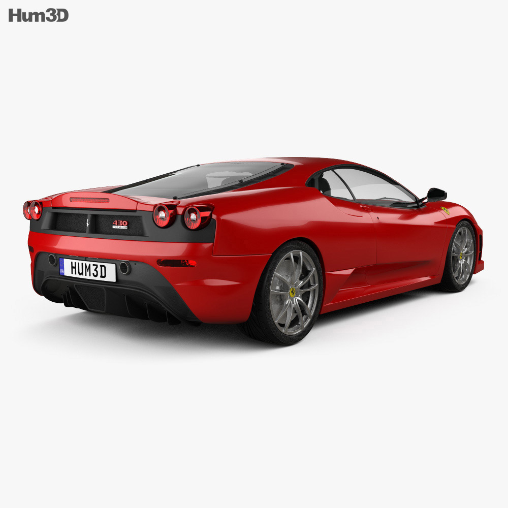 Ferrari F430 Scuderia 2009 3D model - Download Sports car on 3DModels.org
