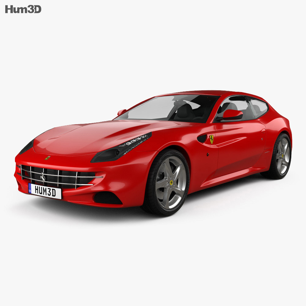 Ferrari FF 2012 3D model - Download Sports car on 3DModels.org