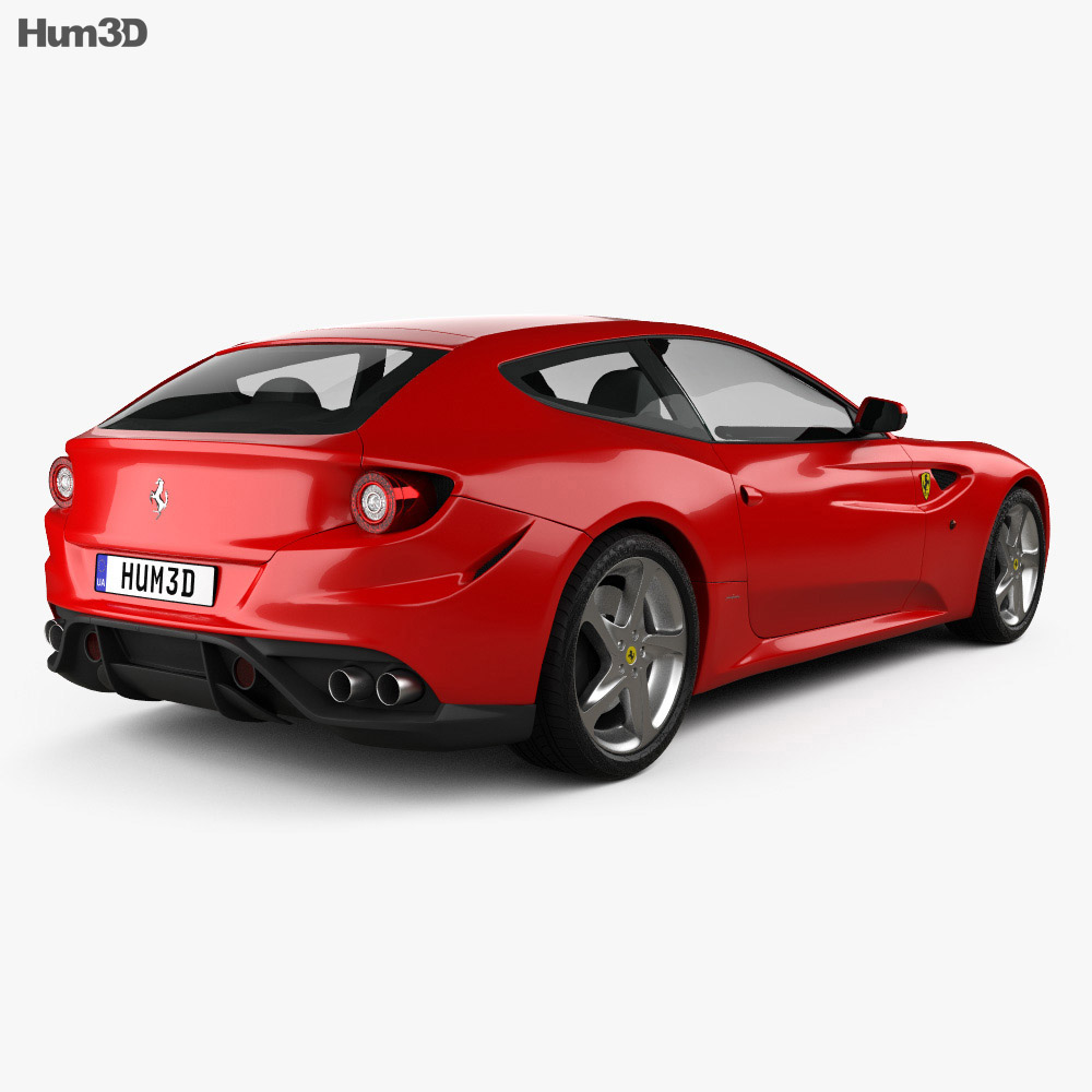 Ferrari FF 2012 3D model - Download Sports car on 3DModels.org