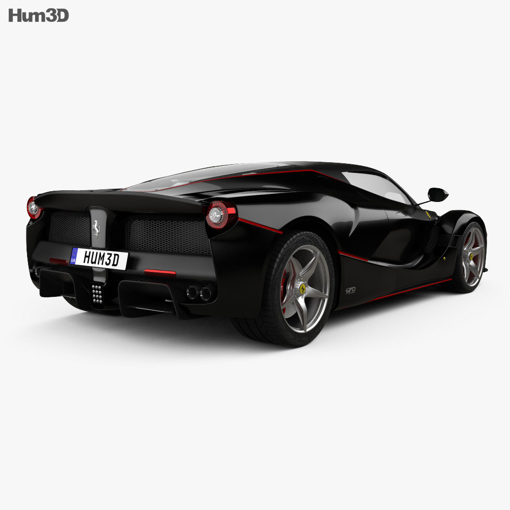 Ferrari LaFerrari Aperta 2017 3D模型 - 下载 Sports car on 3DModels.org