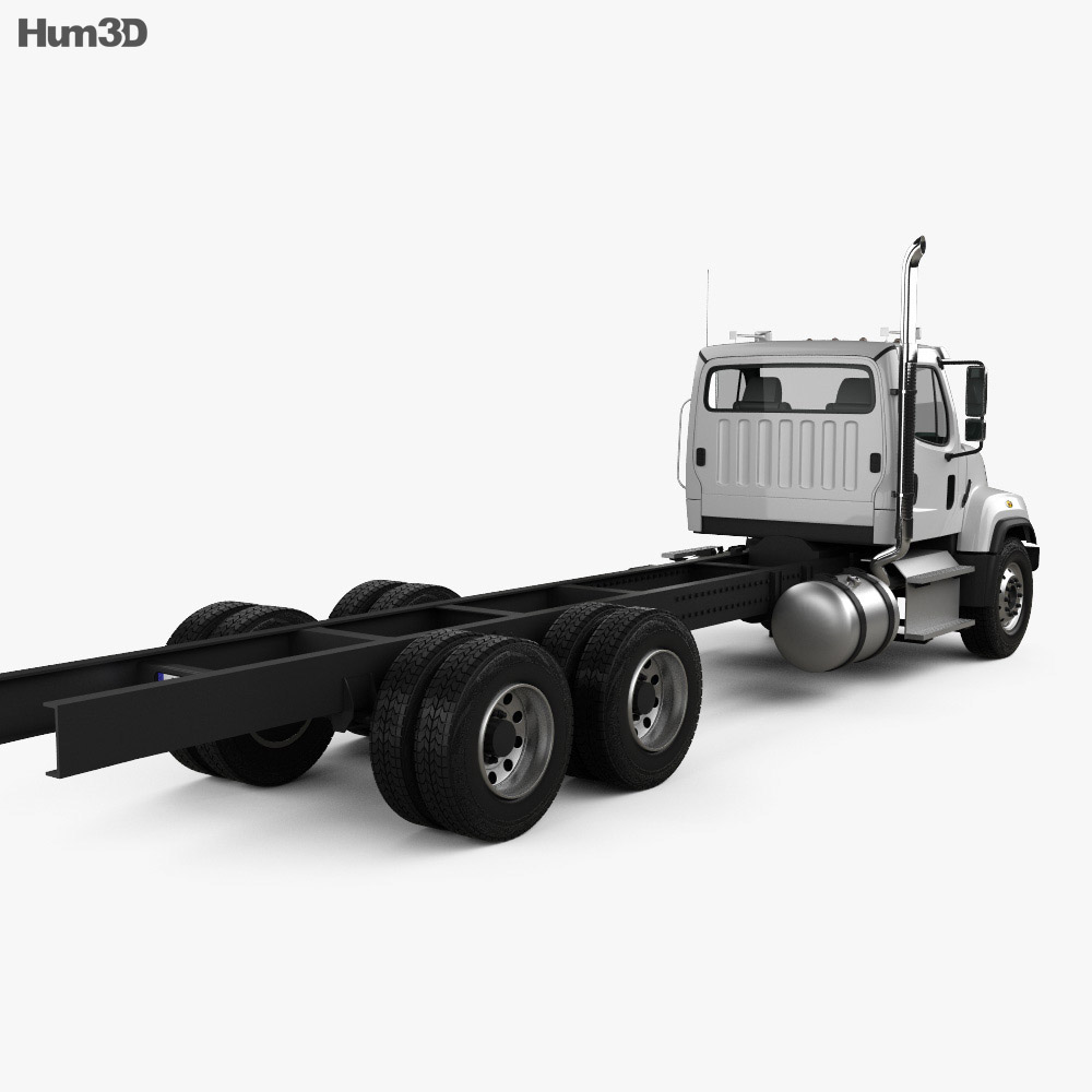Freightliner 114SD Chassis Truck 2014 3D model - Download Truck on ...