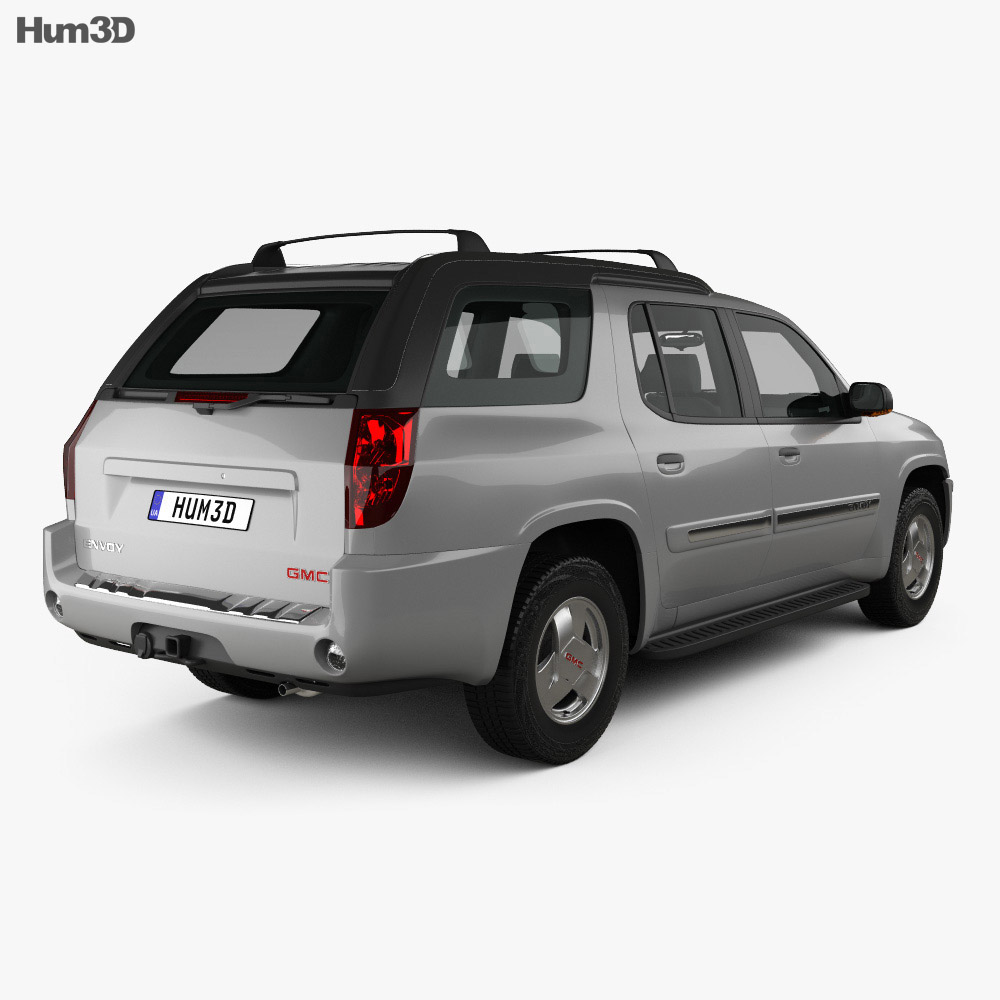 GMC Envoy XUV 2009 3D model - Download Crossover SUV on 3DModels.org