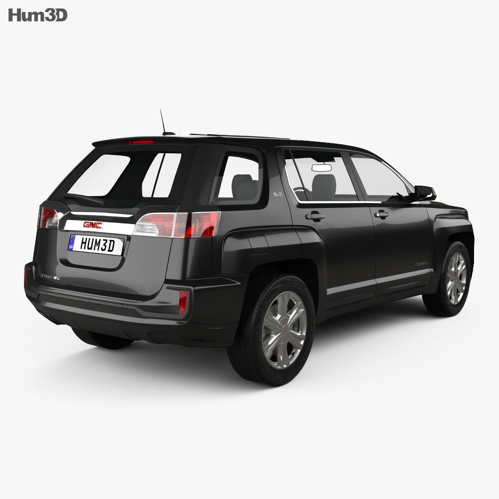 GMC Terrain SLE-1 2019 3D model - Download Crossover SUV on 3DModels.org