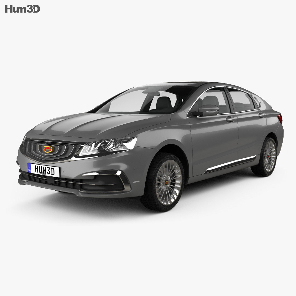 Geely Borui GE 2021 3D model - Download Sedan on 3DModels.org