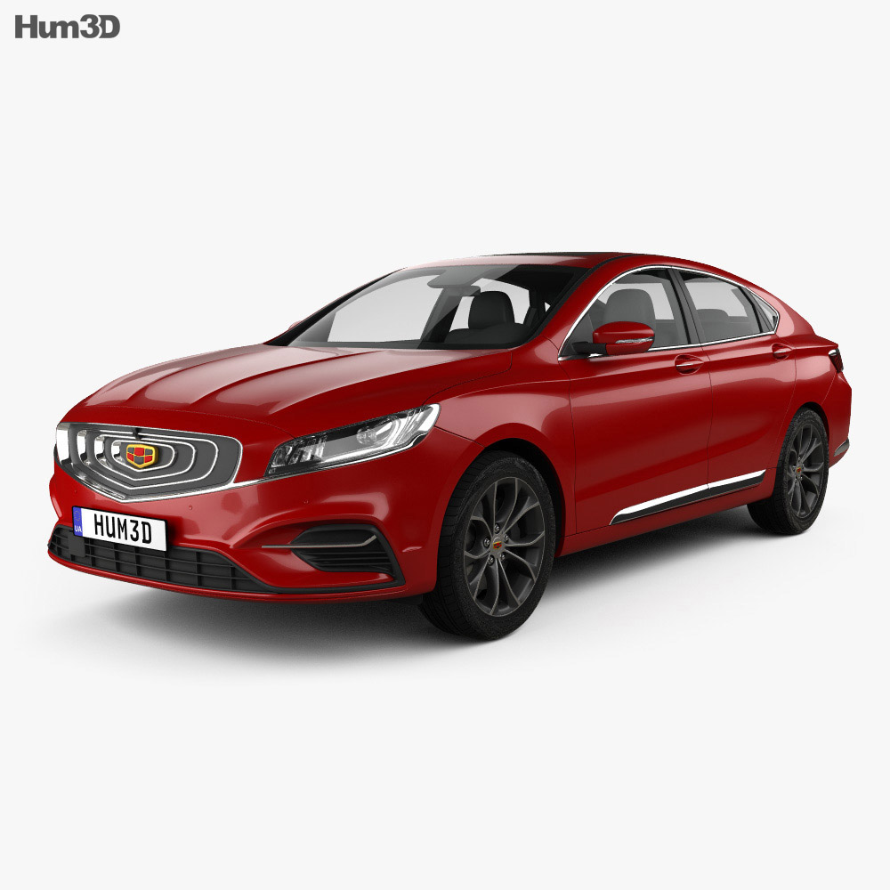 Geely Borui GE 2021 3D model - Download Sedan on 3DModels.org