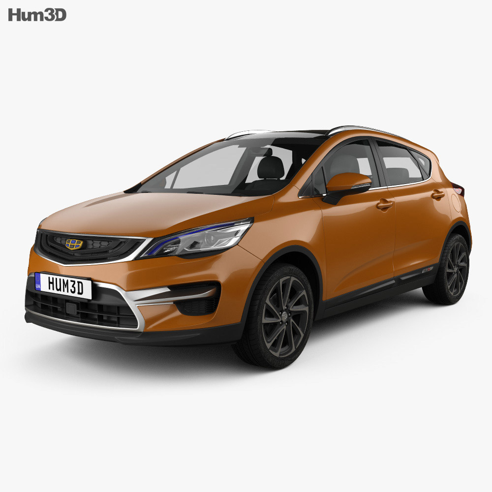 Geely Emgrand GS Sport 2019 3D model - Download Hatchback on 3DModels.org