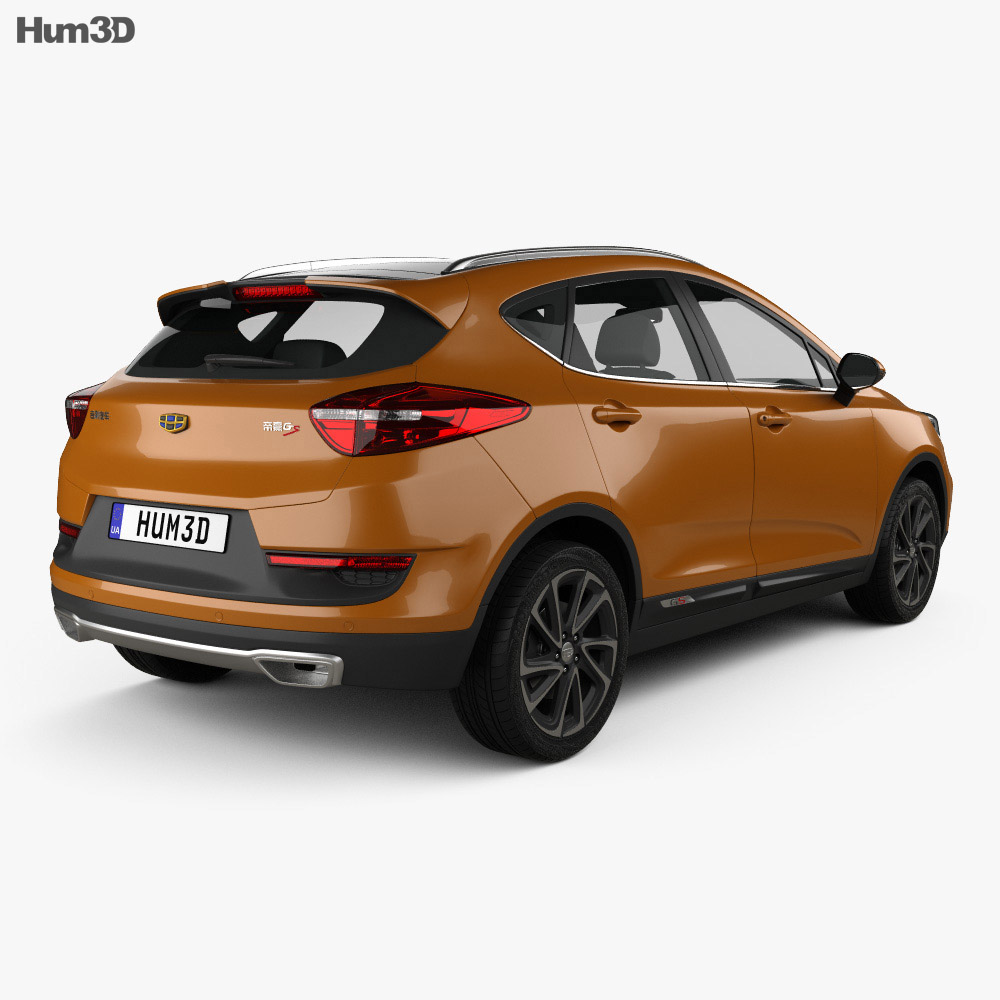 Geely Emgrand GS Sport 2019 3D model - Download Hatchback on 3DModels.org