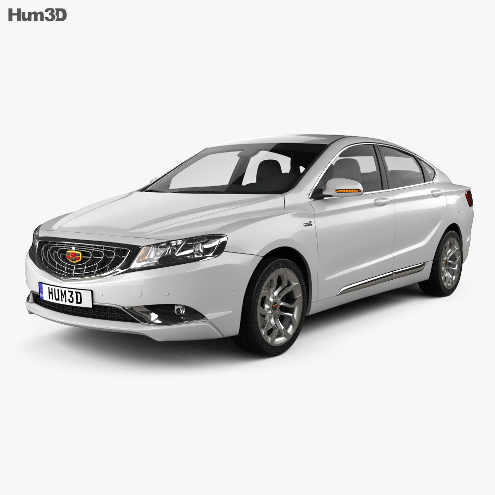 Geely GC9 2018 3D 모델 - 다운로드 Sedan on 3DModels.org