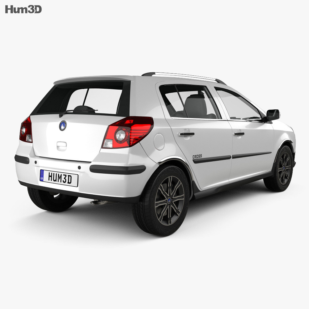 Geely MK Cross 2014 Modelo 3D - Descargar Crossover SUV on 3DModels.org