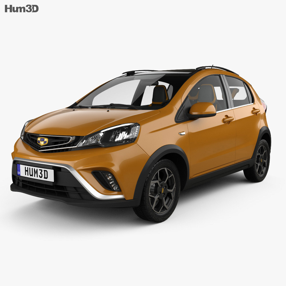 Geely Vision X1 2021 3D model - Download Sedan on 3DModels.org