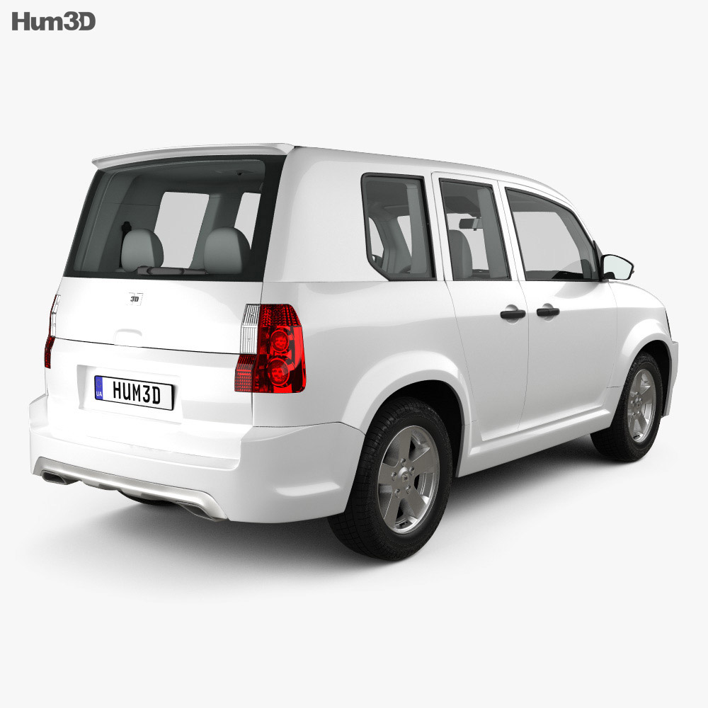 Generic SUV with HQ interior 2014 3D model - Download Crossover SUV on ...