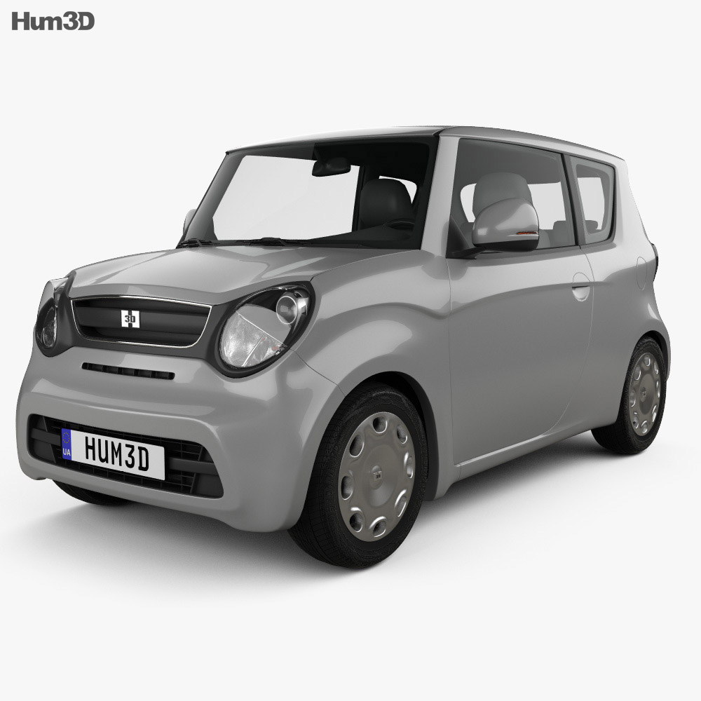 Generic hatchback 3-door 2018 3D model - Download Hatchback on 3DModels.org