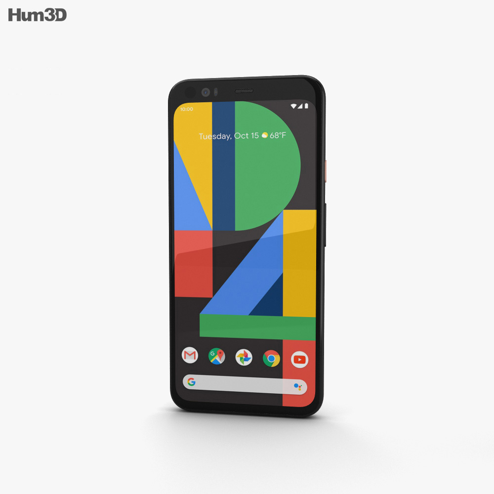 Google Pixel 4 Oh So Orange 3D model - Download Phones on 3DModels.org