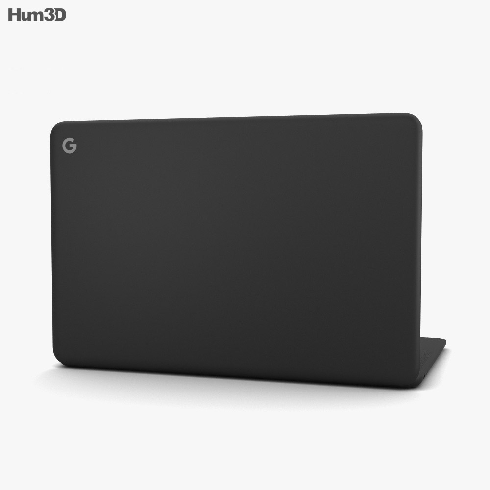 Google Pixelbook Go Just Black 3D model - Download Laptop on 3DModels.org