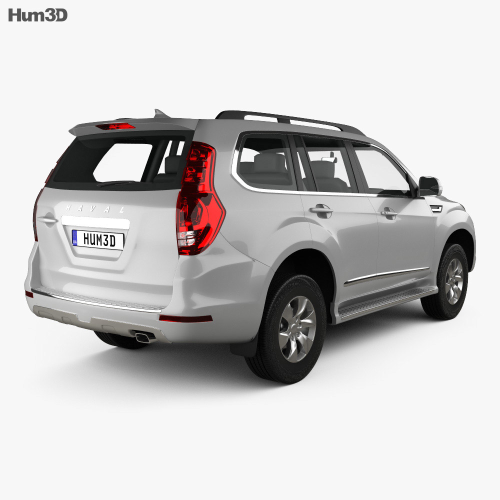 Great Wall Haval H9 2017 3D model - Download Crossover SUV on 3DModels.org