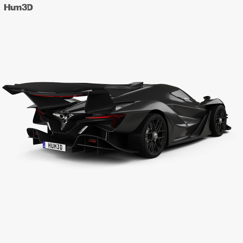 Apollo Intensa Emozione 2020 3D model - Download Sports car on 3DModels.org