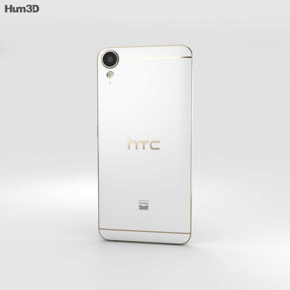 HTC Desire 10 Lifestyle Polar White 3D model - Download Phones on ...