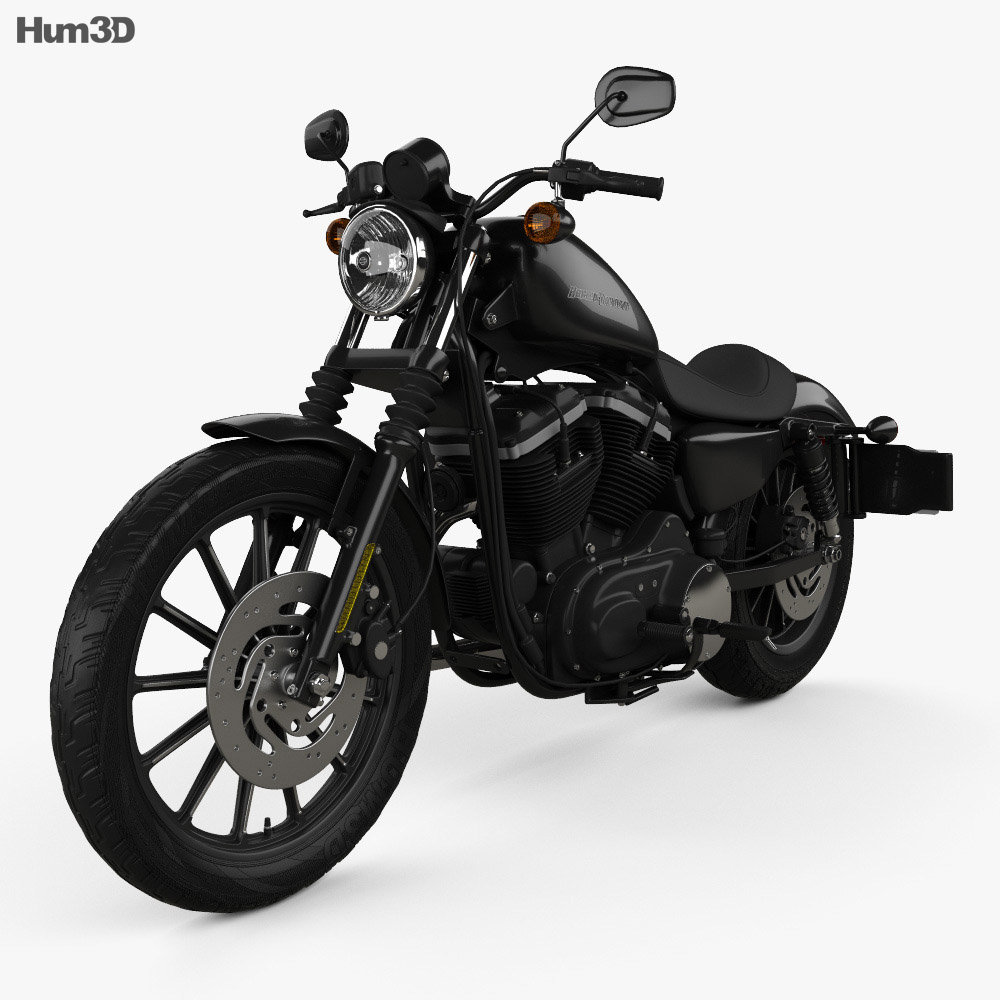 Harley-Davidson Sportster XL 883N Iron 883 2009 Modelo 3D - Descargar ...