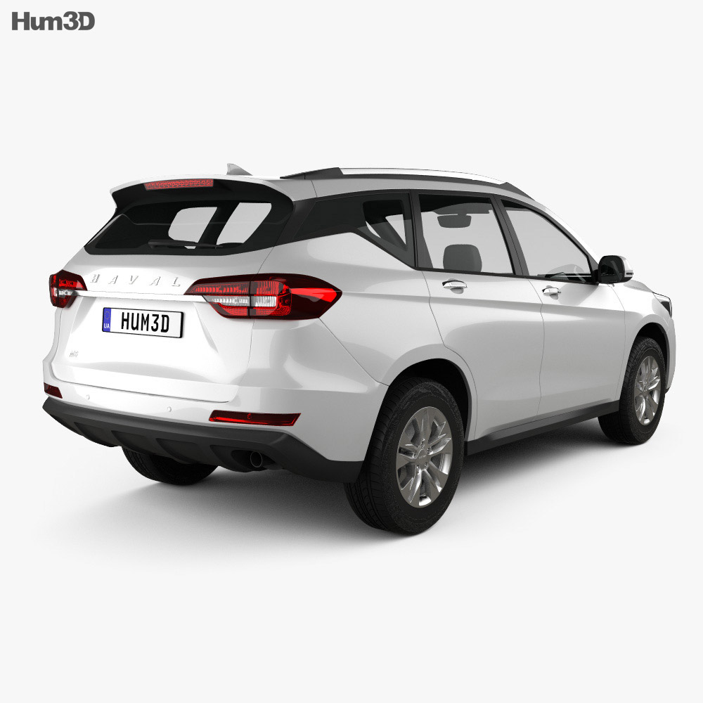 Haval M6 2022 3D model - Download Crossover SUV on 3DModels.org