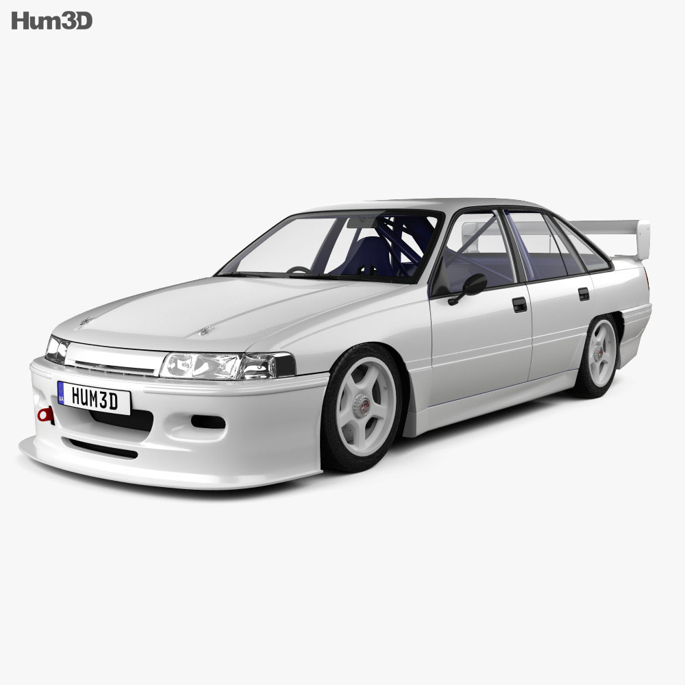 Holden Commodore Touring Car with HQ interior 1995 3D model - Download ...