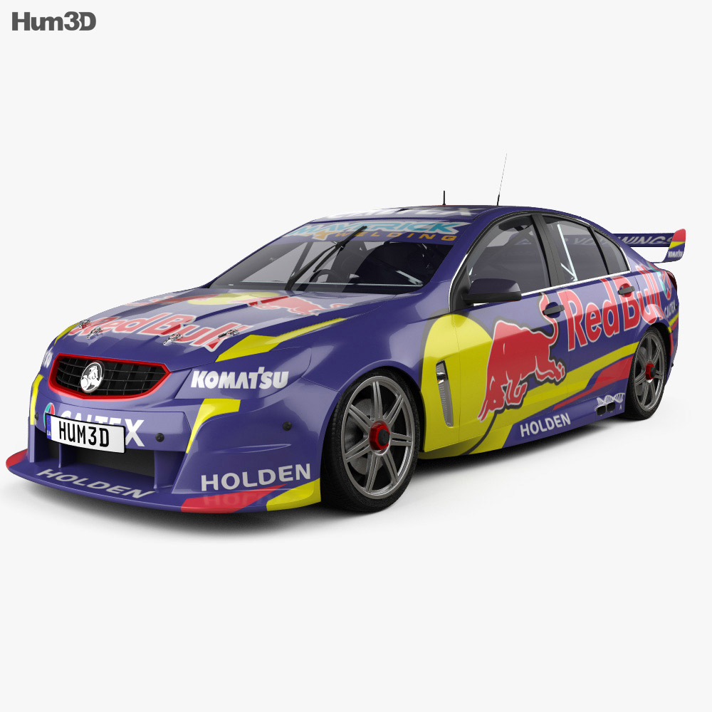 Holden Commodore VF Supercar 2013 3D model - Download Sedan on 3DModels.org