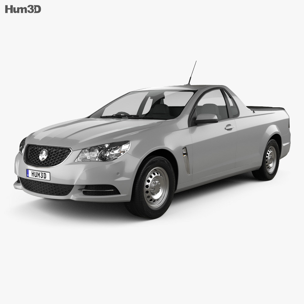 Holden Commodore Evoke ute 2016 3D model - Download Sports car on ...