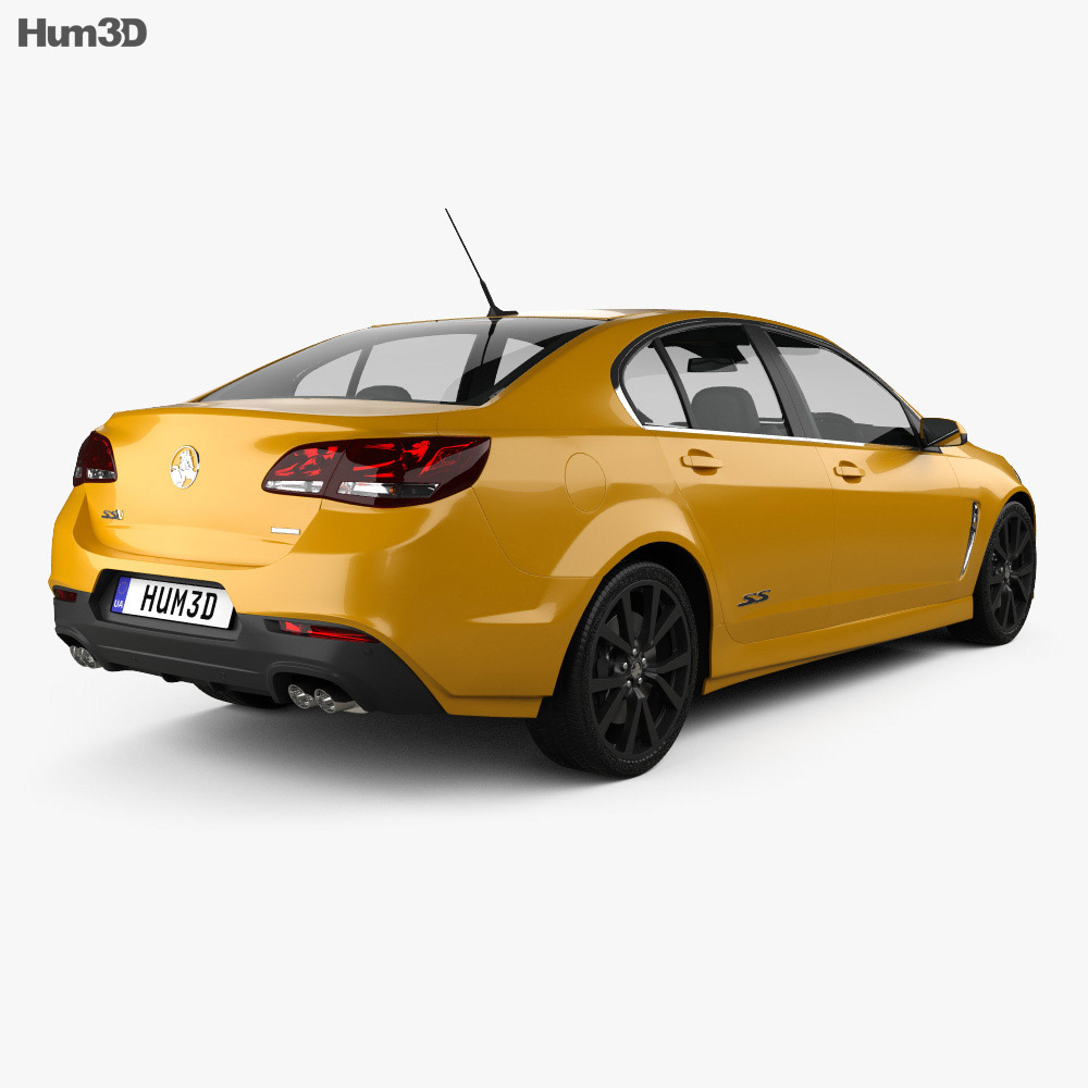 Holden VF Commodore Calais V SSV 2017 3D model - Download Sedan on ...