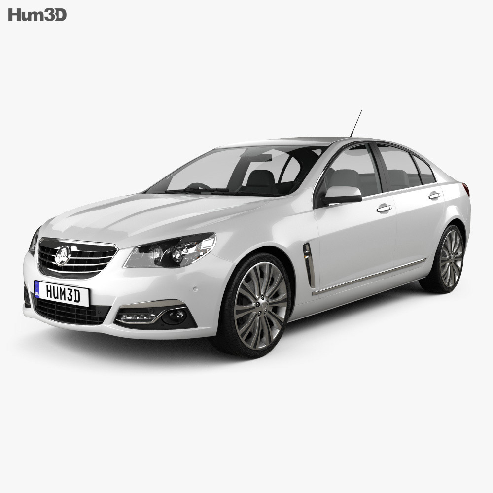 Holden VF Commodore Calais V sedan 2017 3D model - Download Sedan on ...
