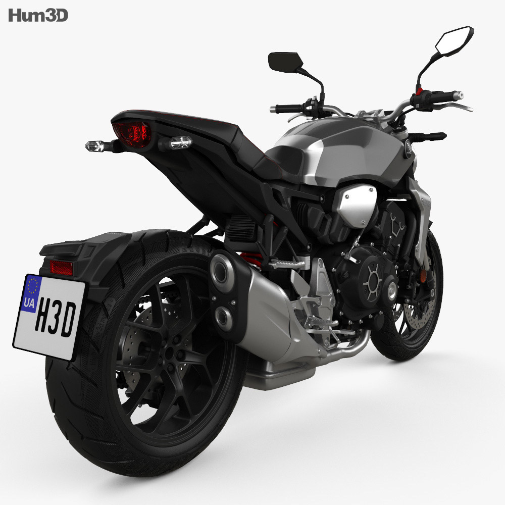 Honda CB1000R 2018 3D model - Download Motorcycle on 3DModels.org