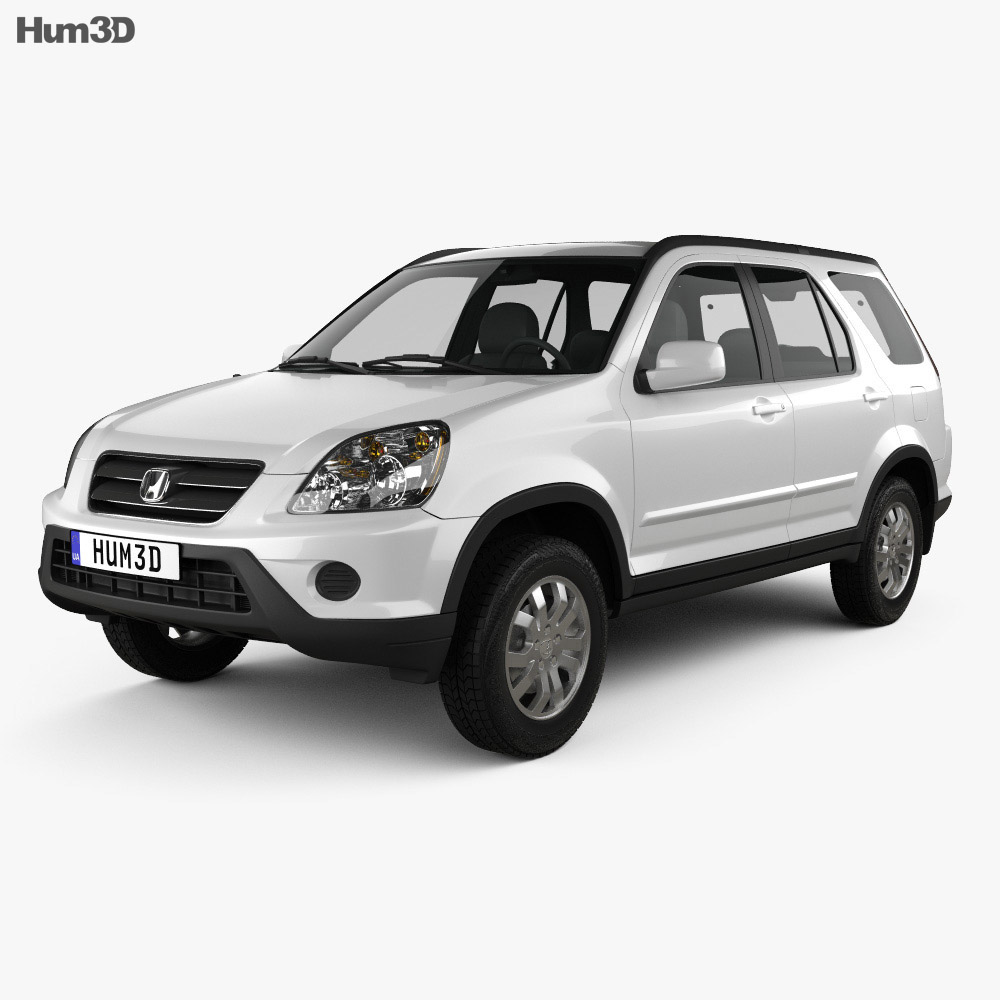 Honda CR-V 2006 3D model - Download Crossover SUV on 3DModels.org