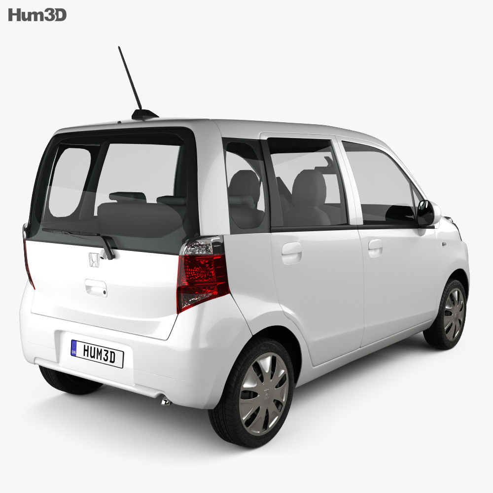 Honda Life 2014 3D model - Download Hatchback on 3DModels.org