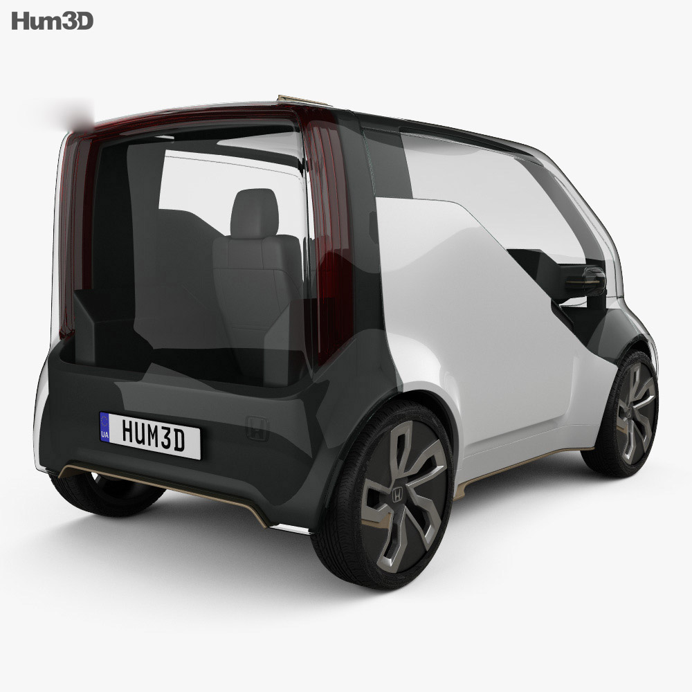 Honda NeuV 2018 3D模型 - 下载 Sports car on 3DModels.org