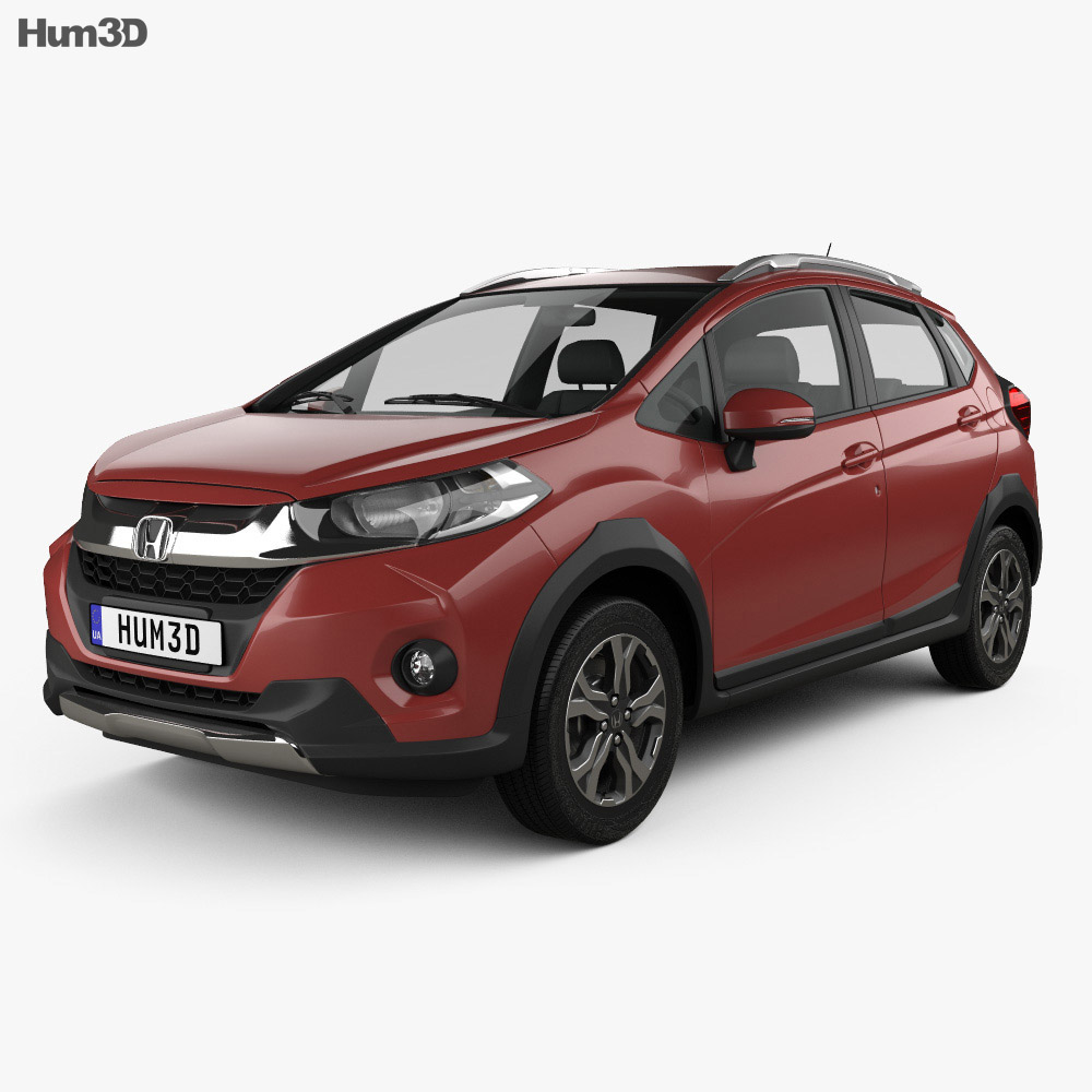 Honda WR-V 2020 3D model - Download Crossover SUV on 3DModels.org
