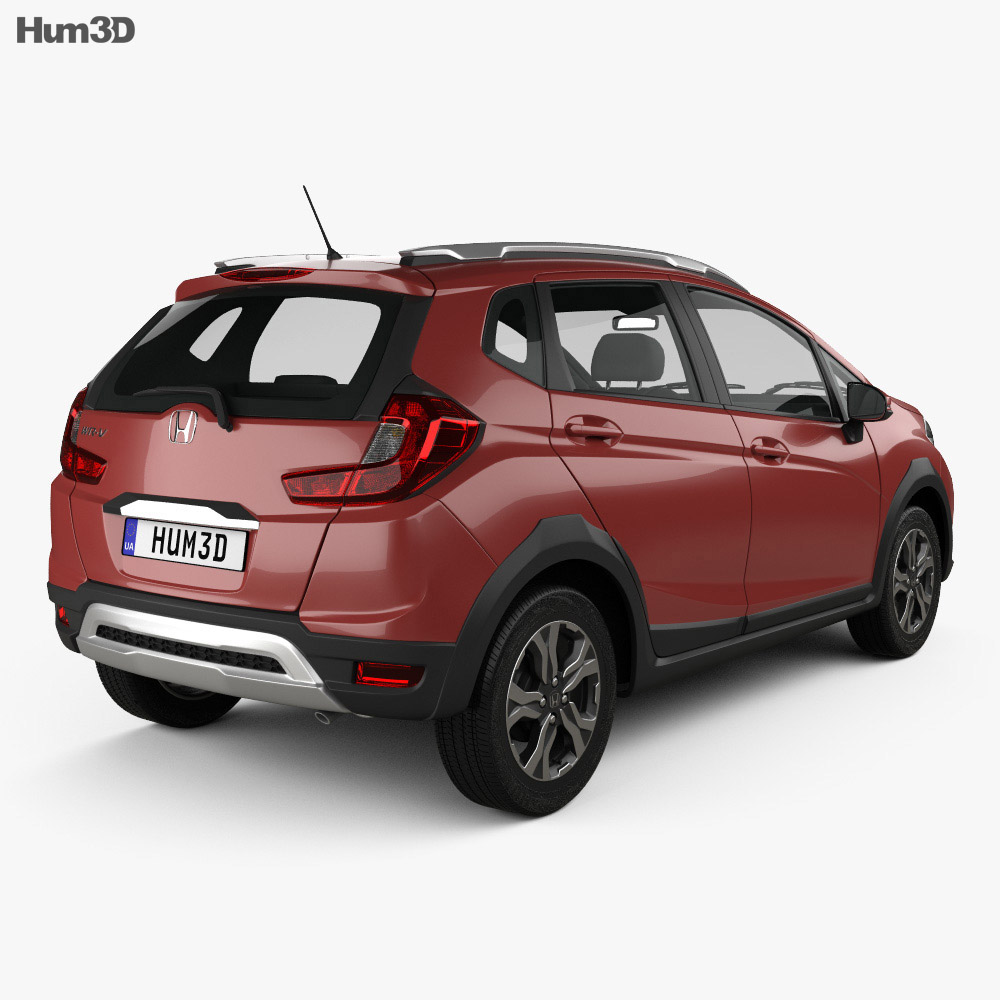 Honda WR-V 2020 3D model - Download Crossover SUV on 3DModels.org